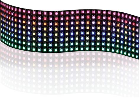 Full Color RGB Flexible LED Matrix Panel 8x32 256 Pixels Individually