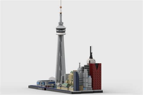 Someone Is Trying To Approve A Lego Concept Of Torontos Skyline