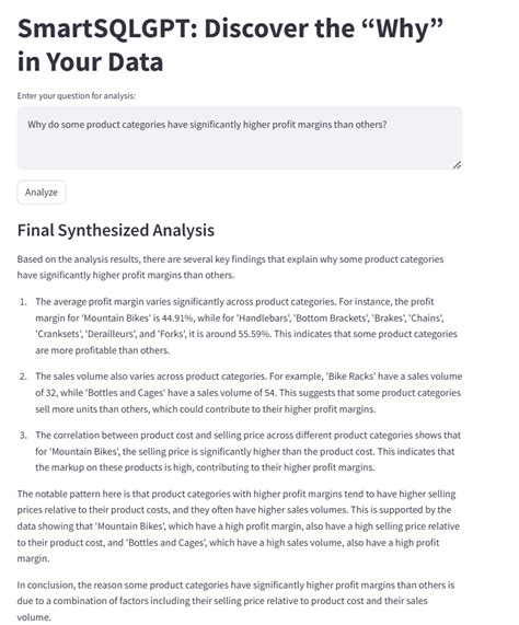 Answering “why” With Data Autonomous Agents In Smartsql Gpt By