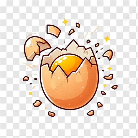 Broken Egg Logo Broken Egg Mascot Logo Design Vector Premium