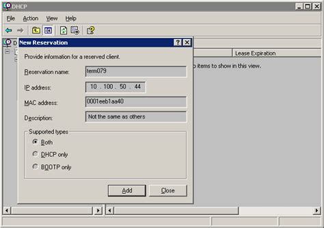 How To Configure Dhcp Server Reservation In Windows Server