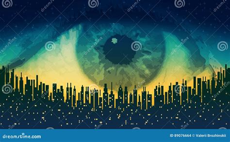 Big Brother Concept Electronic All Seeing Eye The Technology Of Global Surveillance Stock