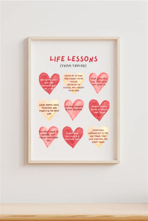 Life Lessons From Taylor Swift Lyrics