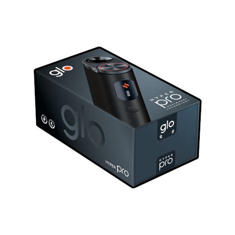 Glo Hyper Pro Tabakerhitzer Obsidian Black Kautabak24