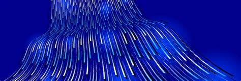 Premium Vector Big Data Flow Technology And Science Vector Background Tech Abstraction With