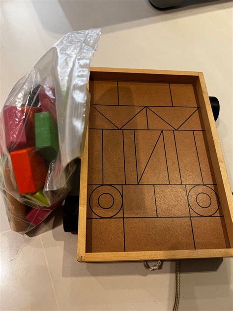 Ikea Shape Blocks Hobbies And Toys Toys And Games On Carousell
