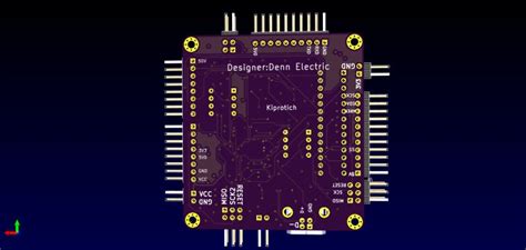 kiprotich dennis on linkedin kicad stm32 pcbdesign