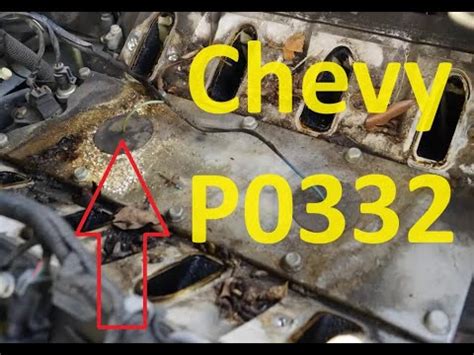 Causes And Fixes Chevy GMC P0332 Code Knock Sensor 2 Circuit Low Bank 2 YouTube