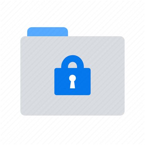 Folder Lock Private Icon