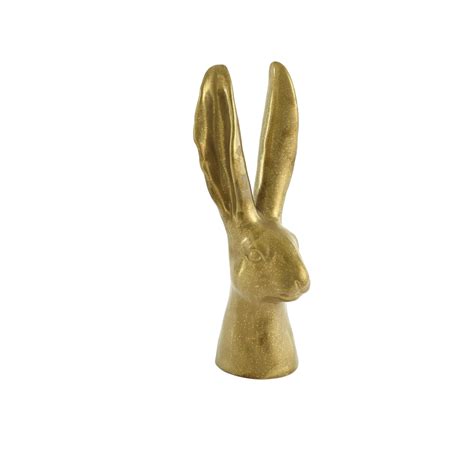 Global Views Rabbit Reactive Matte Gold Reviews Perigold