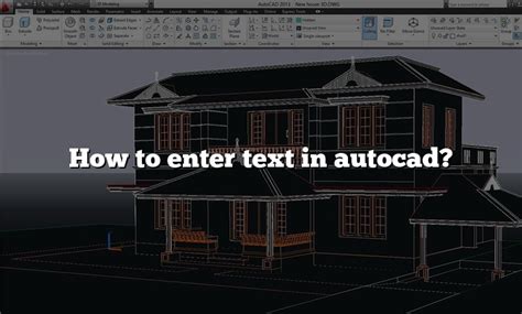 How To Enter Text In Autocad Caddikt