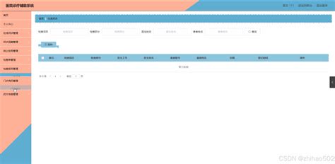 Flask毕设医院诊疗辅助系统（程序论文）flask框架医院诊疗系统 Csdn博客
