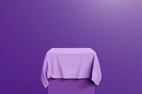 제품 프리젠테이션 받침대 연단 플랫폼에는 파스텔 색상의 배경에 패브릭 천이 있다 0명에 대한 스톡 사진 및 기타 이미지 0명 3차원 형태 구도 Istock