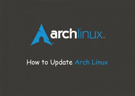 How To Install Arch Linux Step By Step Guide Linuxips