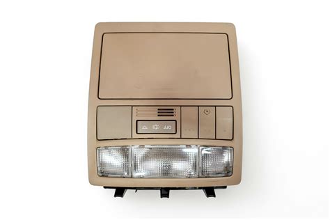 Toyota Venza 09 13 Overhead Console Map Light Lamp Ivory 63650 0t010 A0