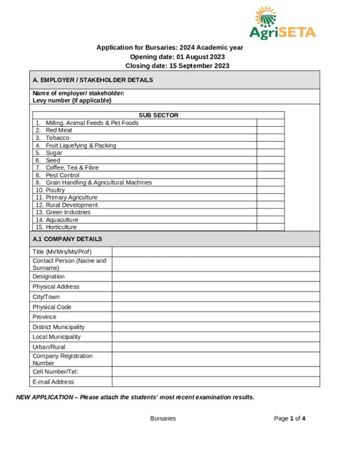 Agriculture Learnership Application 2024 Pdf Fill Doc Template Pdffiller