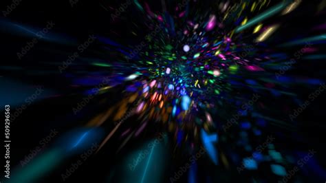 Big Data Transmission Cloud Computing Digital Information Database High Speed Mathematical