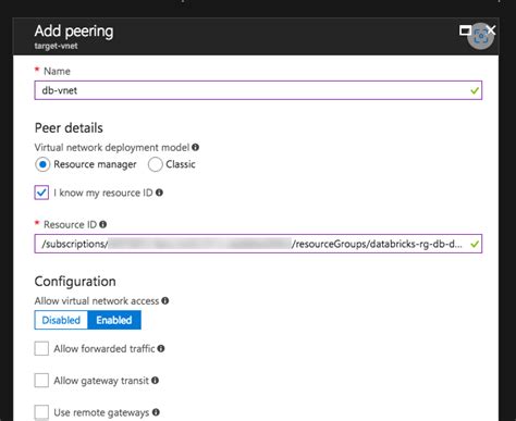 Peer Virtual Networks Doc Contains An Old Ui Config · Issue 103599 · Microsoftdocsazure Docs