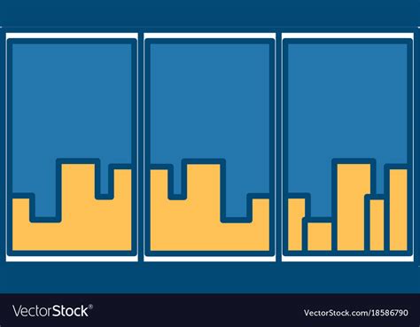 Window With Cityscape Royalty Free Vector Image