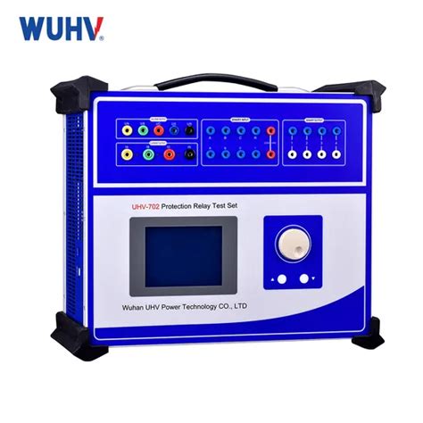 Uhv 702 Smart Substation Secondary Current Injection Test Set Relay Test Kit Three Phase