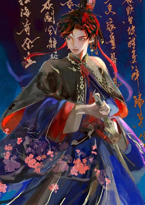 代号鸢孙权杨修 原画师xhs：钨制与熏鸡 高清图片，堆糖，美图壁纸兴趣社区