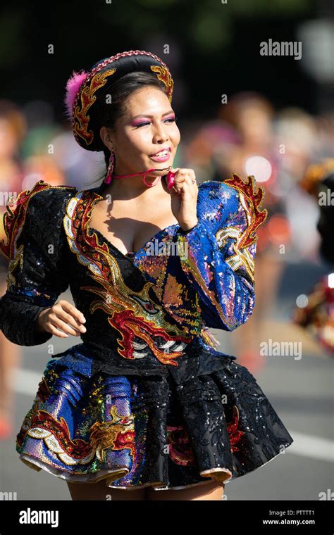 Washington D C Usa September 29 2018 The Fiesta Dc Parade