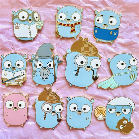 go gopher enamel pins black friday r golang