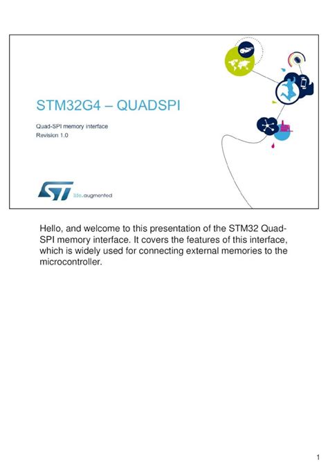 Pdf Hello And Welcome To This Presentation Of The Stm32 Quad