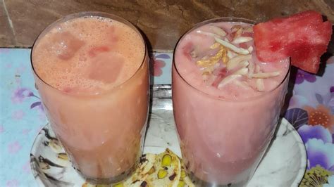 এই গরমে তরমুজ দিয়ে দুই ধরনের ঠান্ডা ও সাস্থ্যকর রেসিপি বানিয়ে পরিবেশন করুন সবাই বলবে জাস্ট