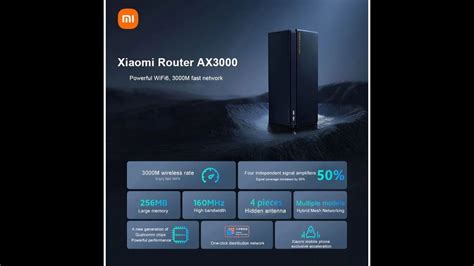 Configuración xiaomi AX3000 Tutorial YouTube
