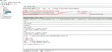 Robotframework基础篇（四）：run界面、设置log 和report 的存储路径robotframework没有run面板 Csdn博客