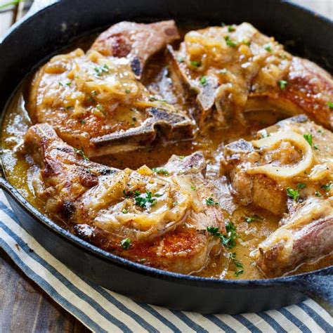 Smothered Southern Pork Chops Spicy Southern Kitchen