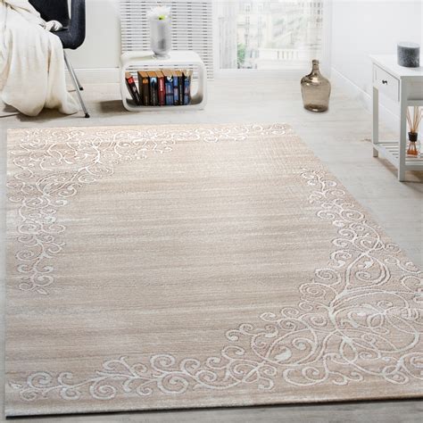 Teppich Wohnzimmer Teppich Creme
