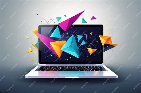 Modern Black And Silver Computer On White Desktop And Concrete Interior Mockup 3d Rendering