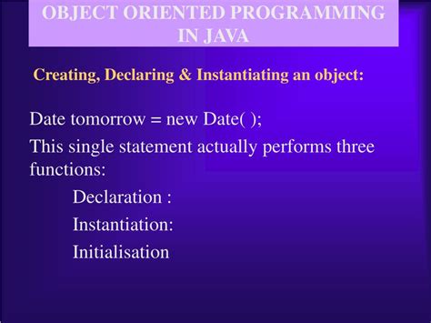 Ppt Object Oriented Programming In Java Powerpoint Presentation Free Download Id4932107