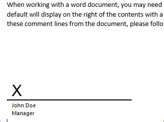 How To Add A Signature Line In Word ExcelNotes