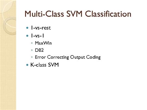 Text Classification ——svm Based Approach Jianping Fan Dept Of
