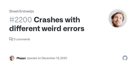 Crashes With Different Weird Errors · Issue 2200 · Sheetjssheetjs