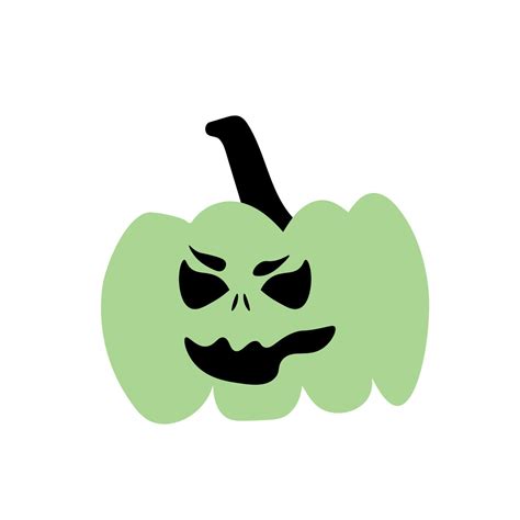 Autumn Halloween Scary Pumpkin Harvest Season 11508608 Vector Art At