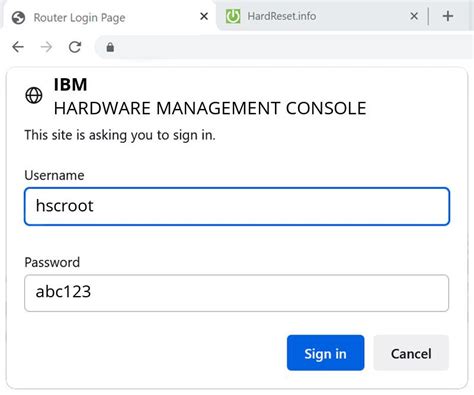 IBM HARDWARE MANAGEMENT CONSOLE Default Password How To HardReset Info
