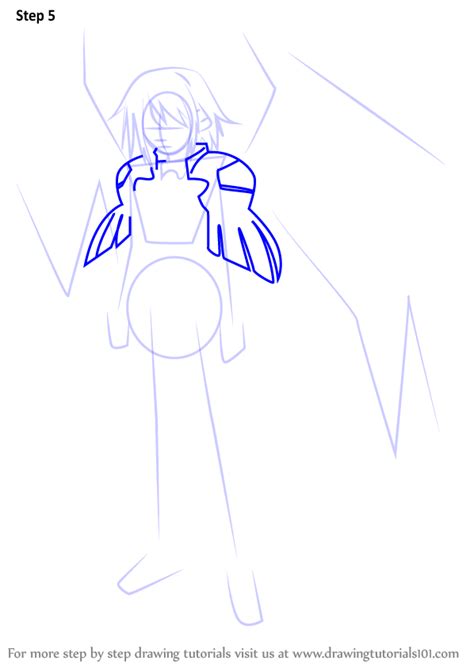 How To Draw Ikaros From Sora No Otoshimono Sora No Otoshimono Step By