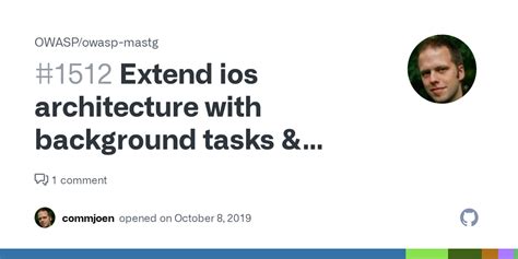 Extend Ios Architecture With Background Tasks And Update Testing Based On The Usage Of Teh