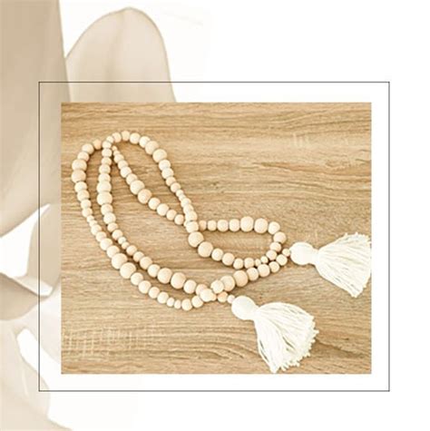 МАНТРОСЧЕТЧИК ИЗ ДЕРЕВЯННЫХ БУС ⠀ Красивый женственный аксессуар для дома Вы можете