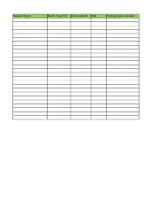 Appendix B Training Report Xlsx Students Name Result Pass Fail Did Not Attend Date