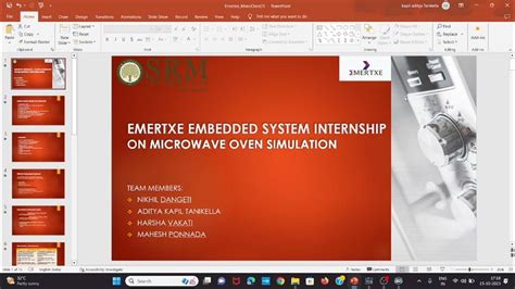 Emertxeembedded Projectmicrowave Oven Youtube