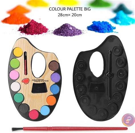 Multicolor Acrylic Colour Pallet At ₹ 40piece In Mumbai Id 2851929846697