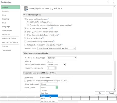 How To Enable Excel Dark Mode 2 Easy Methods