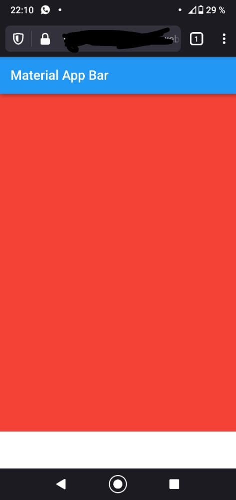 is there a way to remove this blankspace from this flutter webapp on