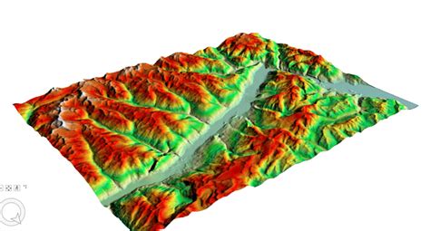 GEOG Lab Relief DEMs UNBC GIS Lab
