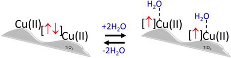 Sketch Representing The Effect Of H2o Adsorption On The Spin States Of Download Scientific